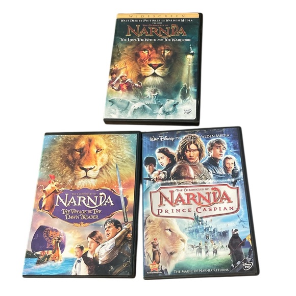 Media | The Chronicles Of Narnia 3 Dvd Collection Movies | Poshmark